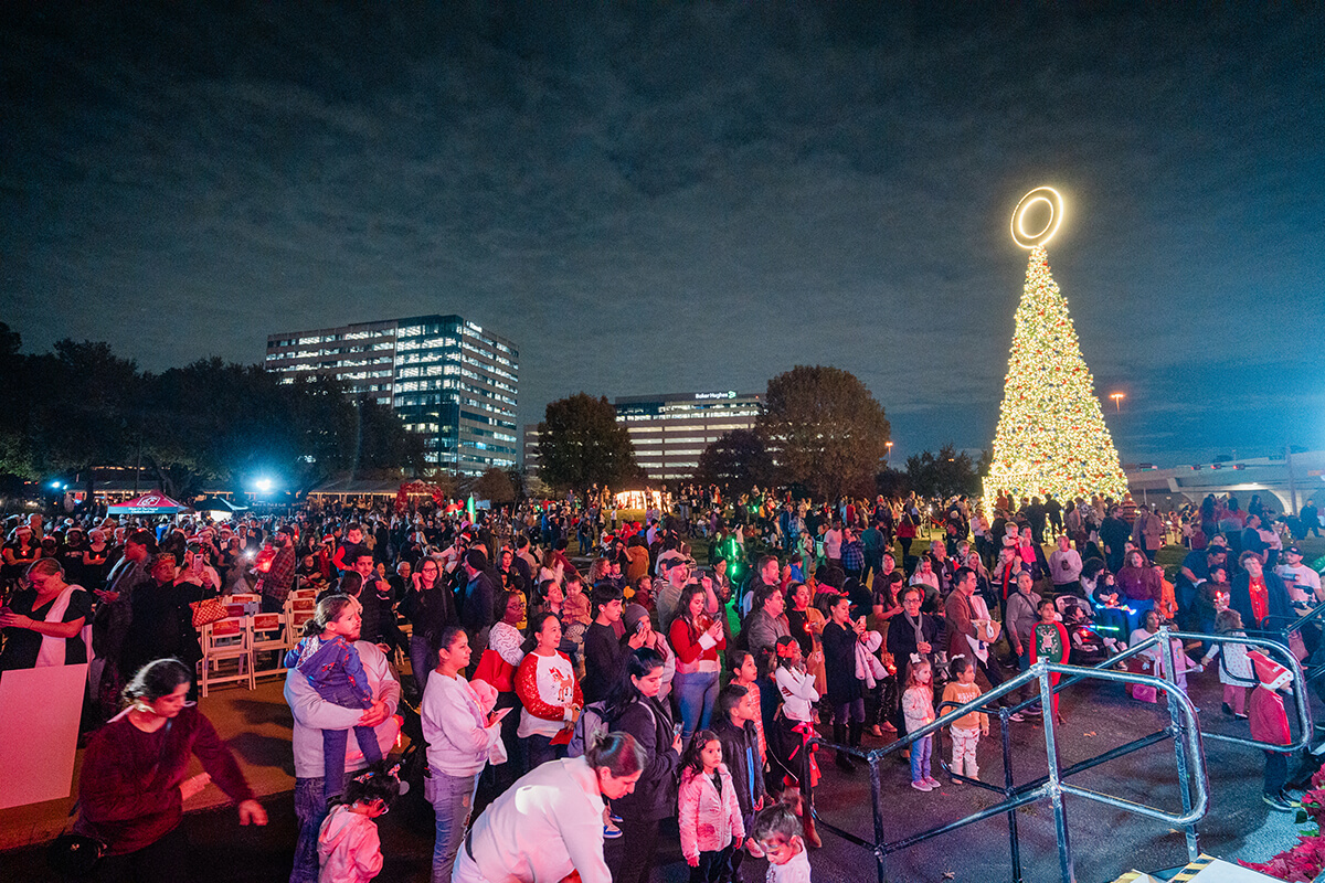 The Energy Corridor District’s 3rd Annual Tree Lighting Celebration
