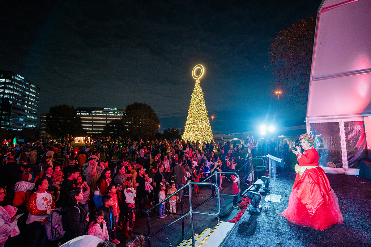 The Energy Corridor District’s 3rd Annual Tree Lighting Celebration